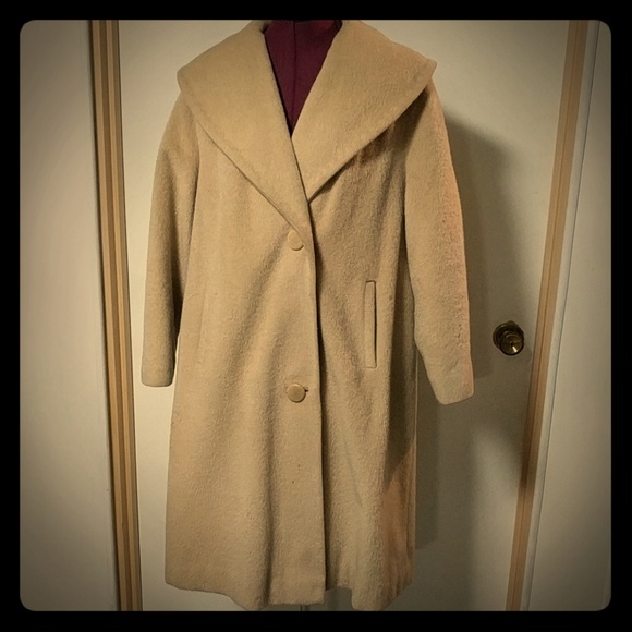 Vintage | Jackets & Coats | Vintage Fawn Colored Coat | Poshmark